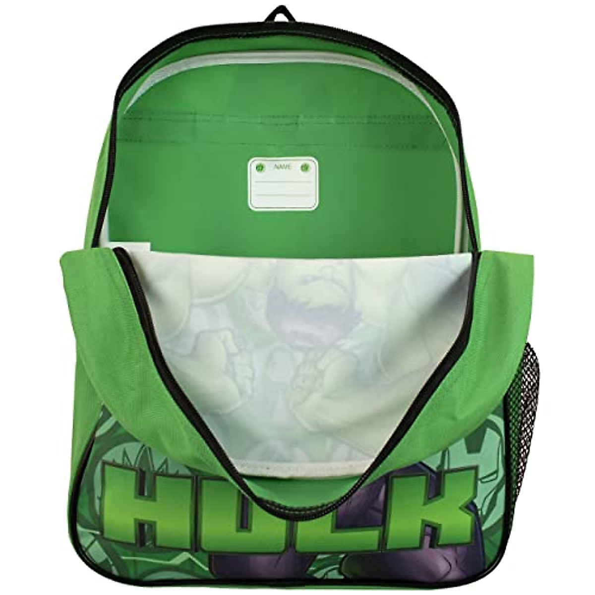 Marvel Kids Backpack and Lunch Bag Hulk Green