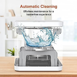 Involly World's First Electric Composter for Kitchen with Auto Clean, 3.3L Capacity Odorless Compost Year-Round with UV Lampe Compost Maker, Turn Food Waste to Compost Fertilizer, Smart LED Screen