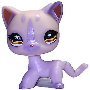 ORCRAT LPS Pet Shop Littlest Q House Pet Toys Shepherd Cute cat Cat Dog Best Gift (S817-2)