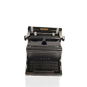 Old Modern Handicrafts 1945 Triumph German Typewriter Handmade Metal - Non-Functional Typewriter Display Model Only