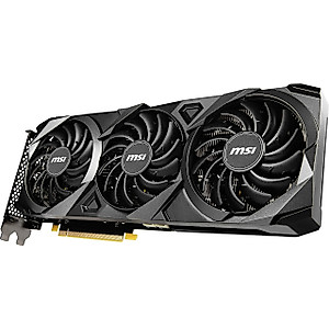 MSI Gaming GeForce RTX 3060 Ti LHR 8GB GDRR6 256-Bit HDMI/DP Torx Fan 3 Ampere Architecture OC Graphics Card ( Ventus 3X 8G OC LHR) (Renewed)