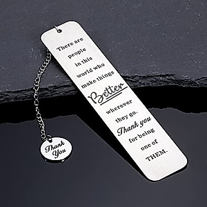 Thank You Gifts Christmas Gifts for Women Men Bookmark Coworker Employee Appreciation Gifts for Boss Male Inspirational Retirement Going Away Leaving Gifts Ideas for Teachers Office Birthday Retired