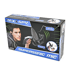 Sunny Days Entertainment Sonic Ear Mic – Kids Spy Toy | Electronic Listening Device for Spying | Handheld Sound Amplifier with Headphones - Maxx Action