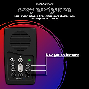 King James Version (KJV) Audio Bible Narrated by Paul MIMS on The Envoy 2S Handheld Solar Player by MegaVoice