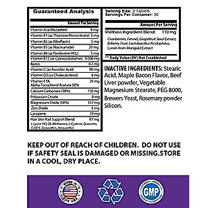 I LOVE MY PETS LLC Dog Hair and Skin Supplements - PET Healthy Hair and Coat - for Dogs and Cats - Premium Formula - Dogs Vitamins for Hair - 2 Bottles (120 Treats)