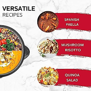 Holstein Housewares 8-Cup Rice Cooker, Black - Convenient and User Friendly with Warm and Cook Function, Ideal for Rice, Quinoa, Oatmeal, Stews and Grains