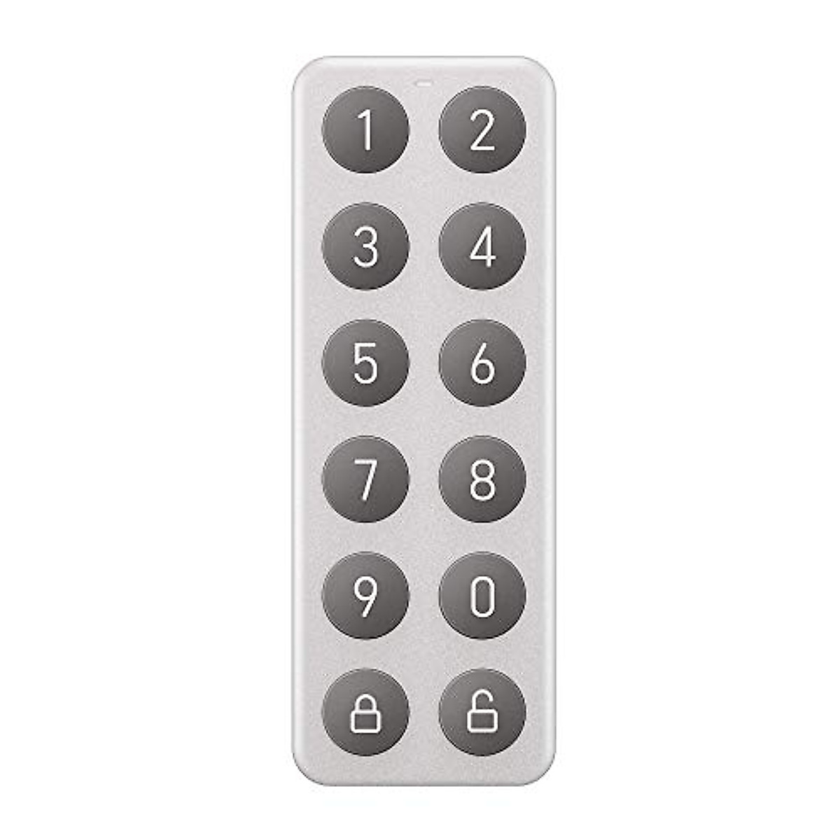 WYZE Completely Wireless Bluetooth Keypad That Allows You to Create, Share, and use Unique Codes to Unlock Lock, Sold Separately, Silver