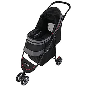 Gen7Pets Regal Plus Dog Stroller - Gray Shadow Pet Stroller