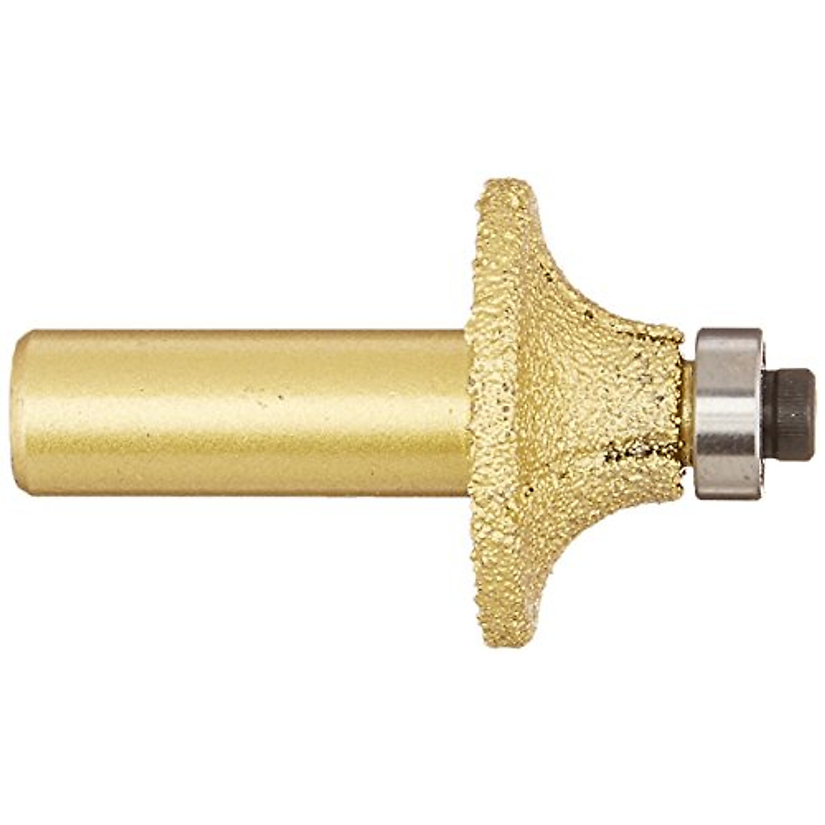 Toolocity RBQL044610 3/8-Inch Radius Brazed Router Bit 1/2-Inch Shank with Bearing