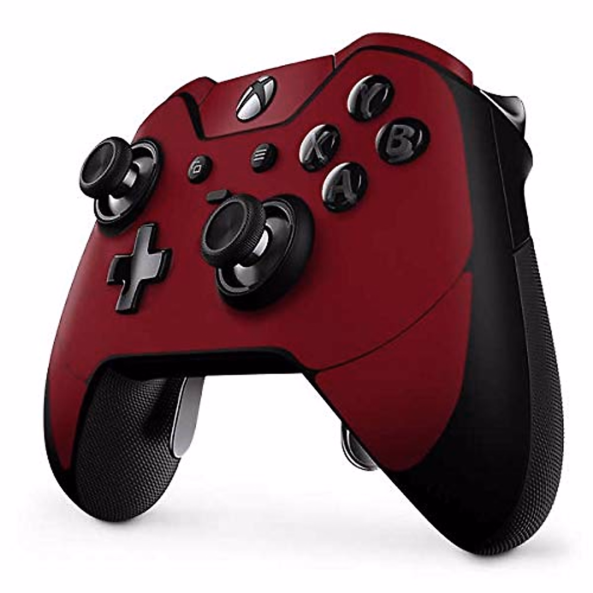Skinit Decal Gaming Skin Compatible with Xbox One Elite Controller - Originally Designed Burgundy Design