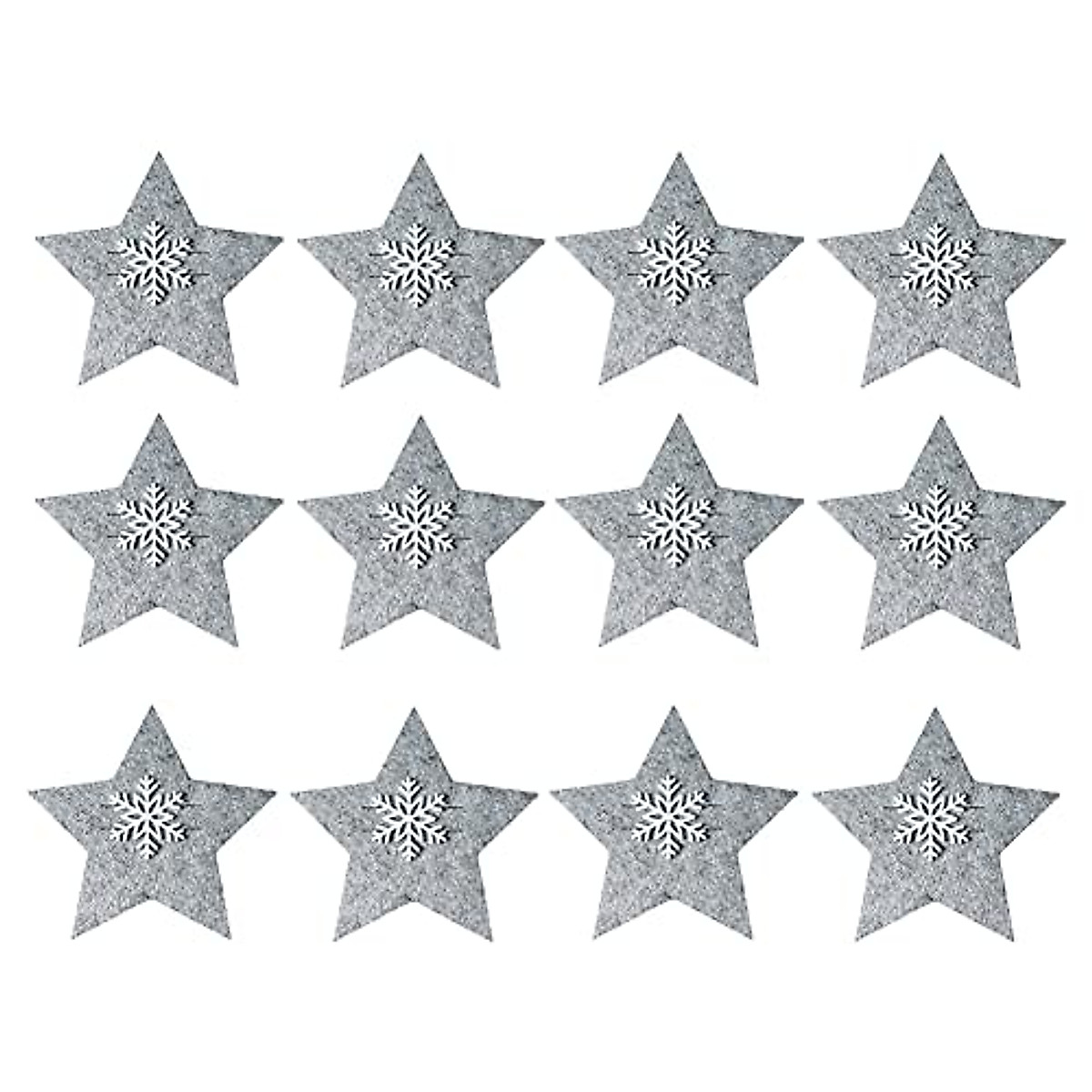 Christmas Cutlery Holders, 12PCS Christmas Silverware Holders Set Non-Toxic Tasteless Cute Knives Forks Spoon Tableware Bags for Dinner Table Setting Christmas Wedding Party Decoration