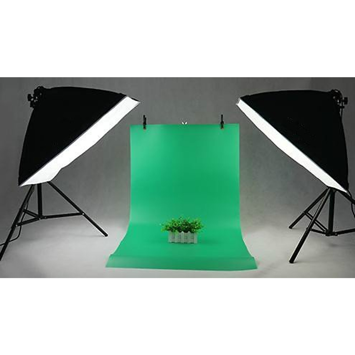 Meking PVC Backdrop 27x51inch (68x130cm) PVC Background Matte PVC Solid Color Photography Backdrop for Photo Video Photography Studio -9 in 1 kit