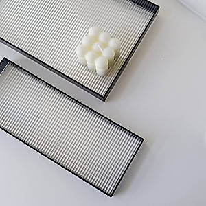 SDGH Bathroom Tray Acrylic Storage Tray Bathroom Toilet Vanity Cosmetic Aromatherapy Shelving (Color : D, Size : 29 * 11 * 2cm)