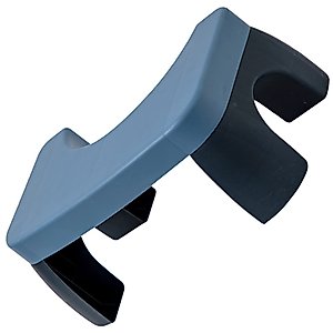 Housoutil Potty Toilet Stool Squatting Poop Stool Baby Step Stool for Bathroom Non-Slip Potty Stool for and Adults in Bathroom Toilet Blue