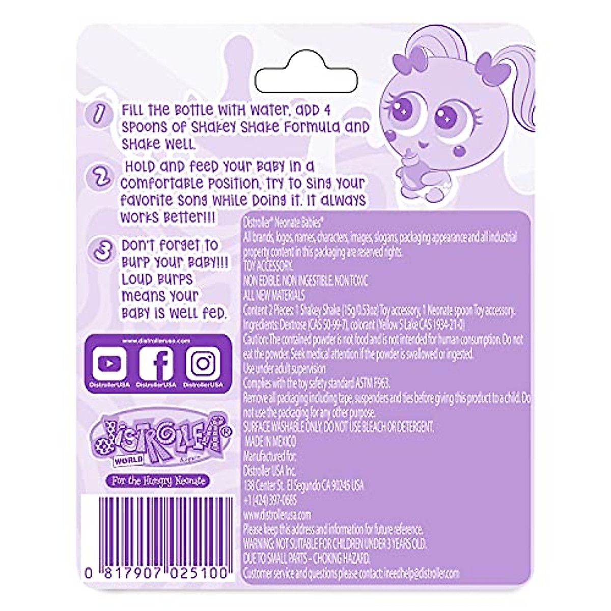 Distroller NEONATE Babies Shakey Shake Formula