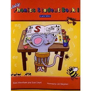 Jolly Phonics Student Book 1: In Print Letters (American English Edition)