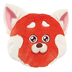 Disney and Pixar Turning Red Meilin Lee Reversible 11-inch Plushie Character Head, Kids Toys for Ages 3 Up by Just Play