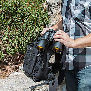 Barska Gladiator 10-30x50 Zoom Binoculars with Tripod Adaptor for Stargazing, Birding, Hiking, Sports, Travelling, Camping