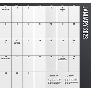 2023-2024 Classic Black Pocket Planner