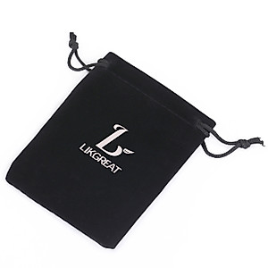 LIKGREAT Flower of Life Rings Shiny Rhinestone Flower Ring Wide Eternity Band Ring for Women (gold, 7)