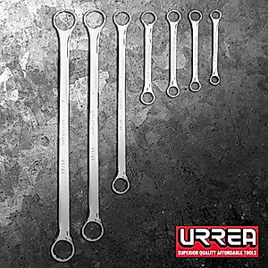 URREA 1125 7/16-Inch X 1/2-Inch 12-Point Box End Wrenches