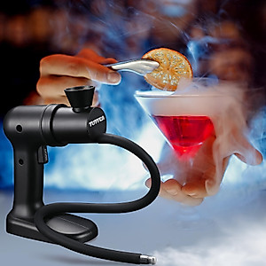 Tuffen Cocktail Smoker, Wood Chips Smoke Infuser, Smoking Gun Food Smoker, Portable Cold Smoke Generator for Drinks and Food, Gifts for Men Dad, Mom, Husband, and Cooking Enthusiast