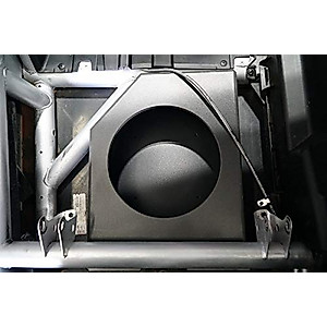 UTV Stereo Can-Am X3 Low Profile Passenger 10" Sub Box - Sub woofer Encloser for Maverick X3