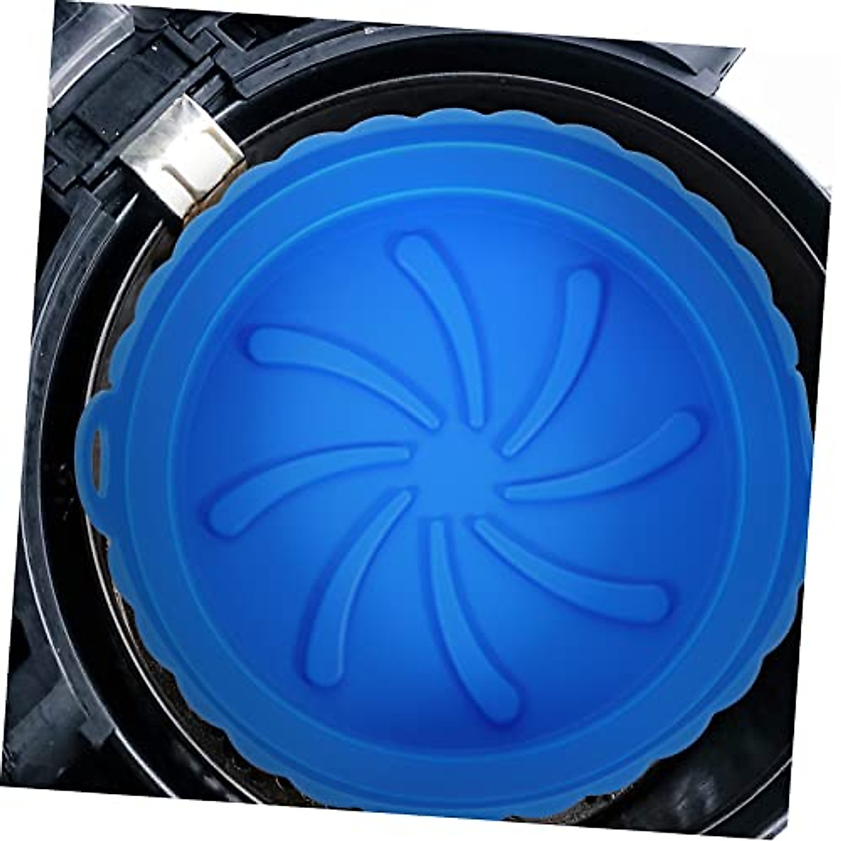 FELTECHELECTR Oven Liner Air Cooker Silicone Pan Broiling Pan for Oven Round Baking Pan Oven Accessories Air Fryer Silicone Air Fryer Basket Air Fryer Pan Air Fryer Mats Air The Ship