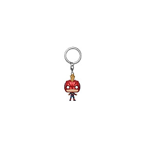 Funko Pop! Keychain Marvel: Captain Marvel Masked Toy, Multicolor