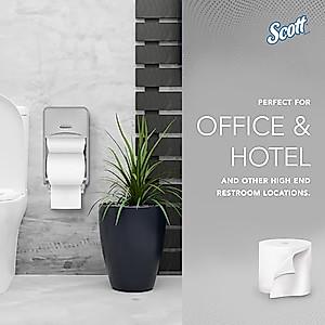 Scott® Essential Coreless High-Capacity Standard Roll Bulk Toilet Paper (04007), 2-Ply, White (1,000 Sheets/Roll, 36 Rolls/Case, 36,000 Sheets/Case)