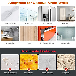 YSJNUS Adhesive Hooks Wall Hooks for Hanging Heavy Duty 22lb(Max), Waterproof and Rustproof Transparent Self Adhesive Hooks for Bathroom Kitchen Outdoor and Home Improvement -20 Pack