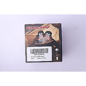 COSOOS LED Headlamp for Kids Flashlight Camping Gear, Roar & Silent Mode, Outdoor Toy Head Lamp for Boy Girl Toddler, 3.4oz Lightweight Headlight, Birthday Gift - Battery Included