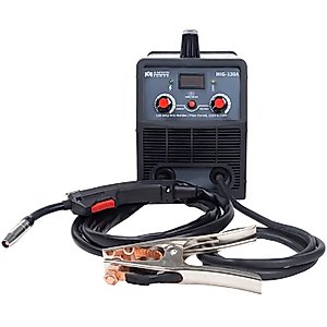 Amico MIG-130A, 130 Amp Flux Cored Gasless MIG Welding Machine, 115/230V Dual Voltage Welder New