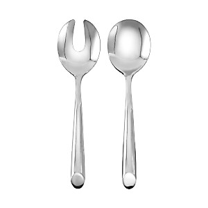 Towle Living Wave 2-Piece Stainless Steel Salad Serving Set