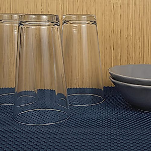 Magic Cover Thick Grip Non-Adhesive Shelf Liner, 18-Inch by 5-Feet, Blue (05F-187904-06)