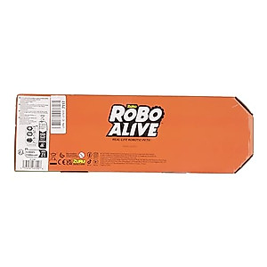 Robo Alive Slithering Snake Series 3 Green by ZURU Battery-Powered Robotic Light Up Reptile Toy That Moves (Green),7150B