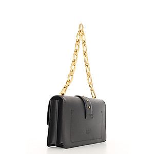 Pinko 1P22AN.Y7GK Z99 NERO LIMOUSINE Leather Goods Bag Woman, Black, Onesize