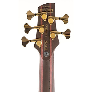 Ibanez SR1605DW SR Premium 5-String Electric Bass Guitar, Bound Panga Panga Fretboard, Autumn Sunset Sky