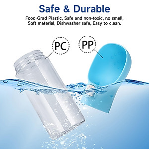 Colorday Handheld Dog Treat Dispenser Built-in Clicker & Treat Pouch, Hand Feeder for Puppy Training Walking Hiking Traveling (6.7 OZ, Green)