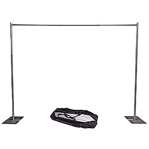 OnlineEEI BBD9990810CBAG Portable Backdrop Kit with Carry Bag, No Drapes