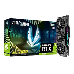 ZOTAC Gaming GeForce RTX™ 3080 Ti Trinity OC 12GB GDDR6X 384-bit 19 Gbps PCIE 4.0 Graphics Card, IceStorm 2.0 Advanced Cooling, Spectra 2.0 RGB Lighting, ZT-A30810J-10P