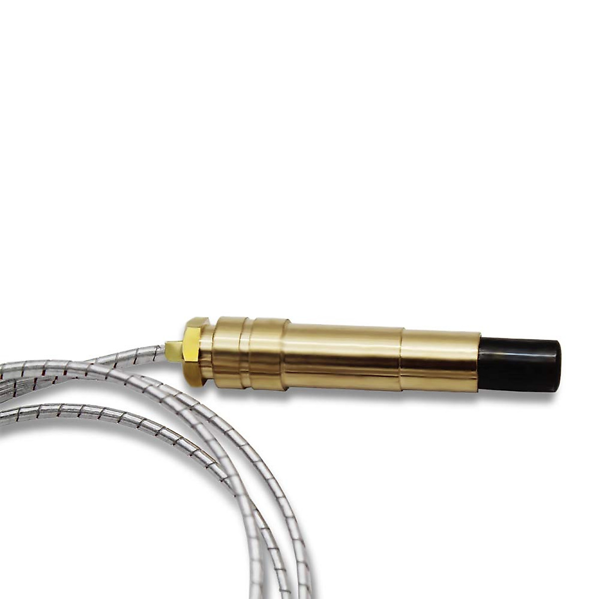 MCAMPAS 36" Thermopile Generator 750 Millivolt Thermopile with PG9 Adapter Replacement for Fire Gas Stoves Heat, Glo Gas Stoves Oven Water Heater,Frying Furnace Thermopile Thermogenerator -5 Pack