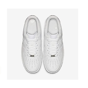 Nike Men's Air Force 1 Shoe, Pure Platinum/White/Pure Platinum, 10