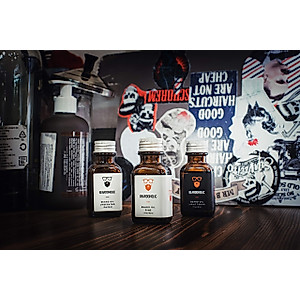 Beardoholic Natural Beard Oil Pine Scented 1 Ounce (30 ml)