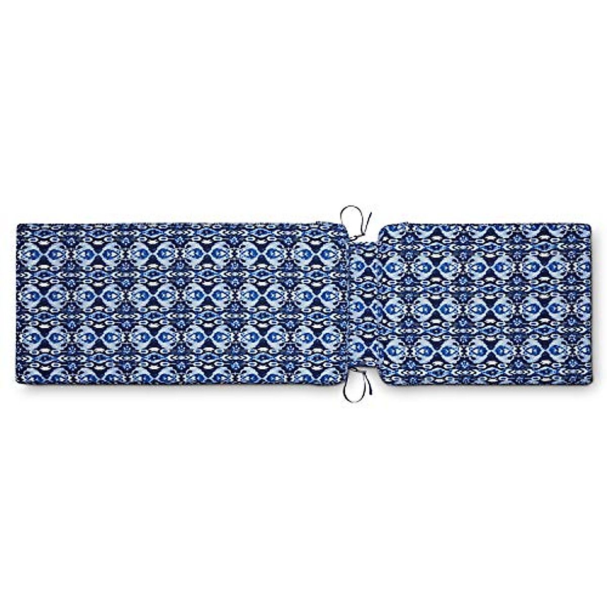 Classic Accessories for Vera Bradley Water-Resistant Patio Chaise Lounge Cushion, 26 x 48 x 32 x 3 Inch, Ikat Island