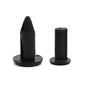 Motoparty 120PCS ATV UTV Nylon Fender Clips Replace for Polaris ATV Honda Rincon Kawasaki Teryx, Push Retainer Fasteners Rivets with Remover