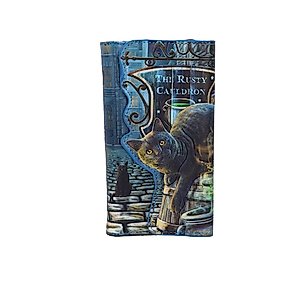 Nemesis Now Women's Rusty Cauldron, Blue, 18.5cm