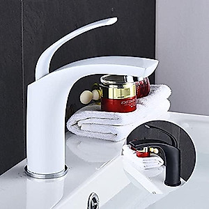 ZHANGYUEFEIFZ Bathroom Sink Faucet Sink Faucet Bathroom Basin Faucet Solid Brass Sink Faucet Hot and Cold Single Lever Countertop Toilet Faucet (Color : Style 22)