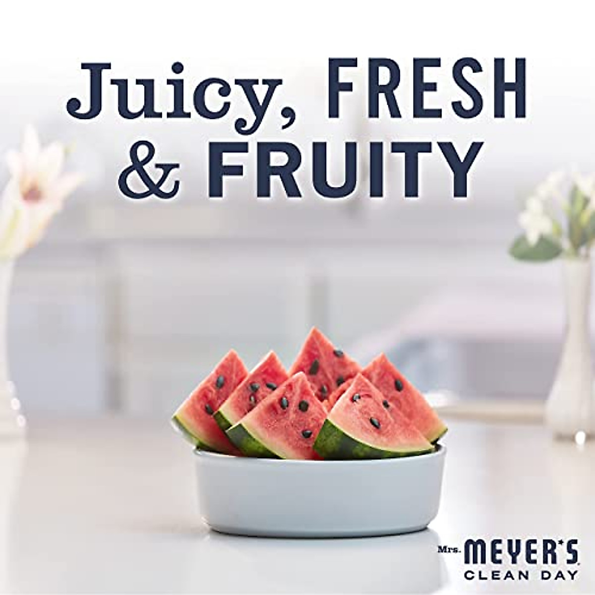 MRS. MEYER'S CLEAN DAY Foaming Hand Soap, Watermelon Scent (10 Fl oz (Pack of 4))