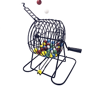 JUNWRROW 3/5 inch Multicolored Plastic Replacement Bingo Balls,75 Count, Perfect for Bingo Nights, Raffles, and More,Lost Bingo Ball Replacements